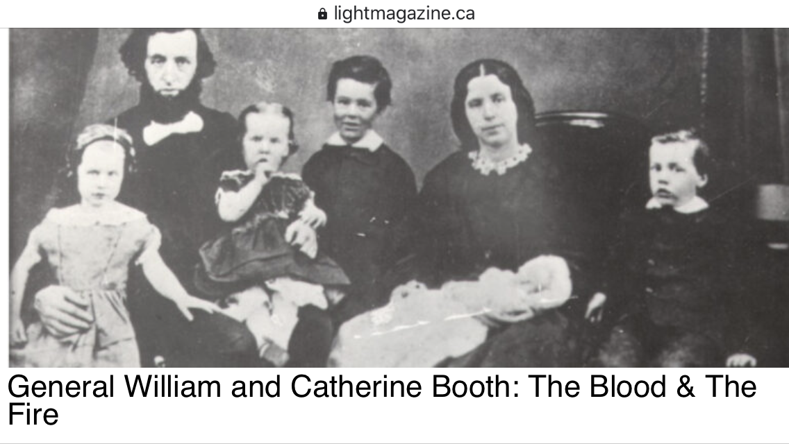 Giving thanks for General William & Catherine Booth | Edhird's Blog