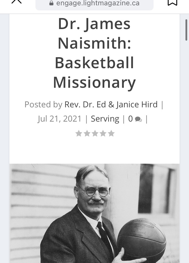 Dr James Naismith | Edhird's Blog
