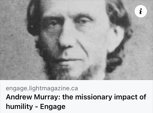 Andrew Murray on Humility | Edhird's Blog
